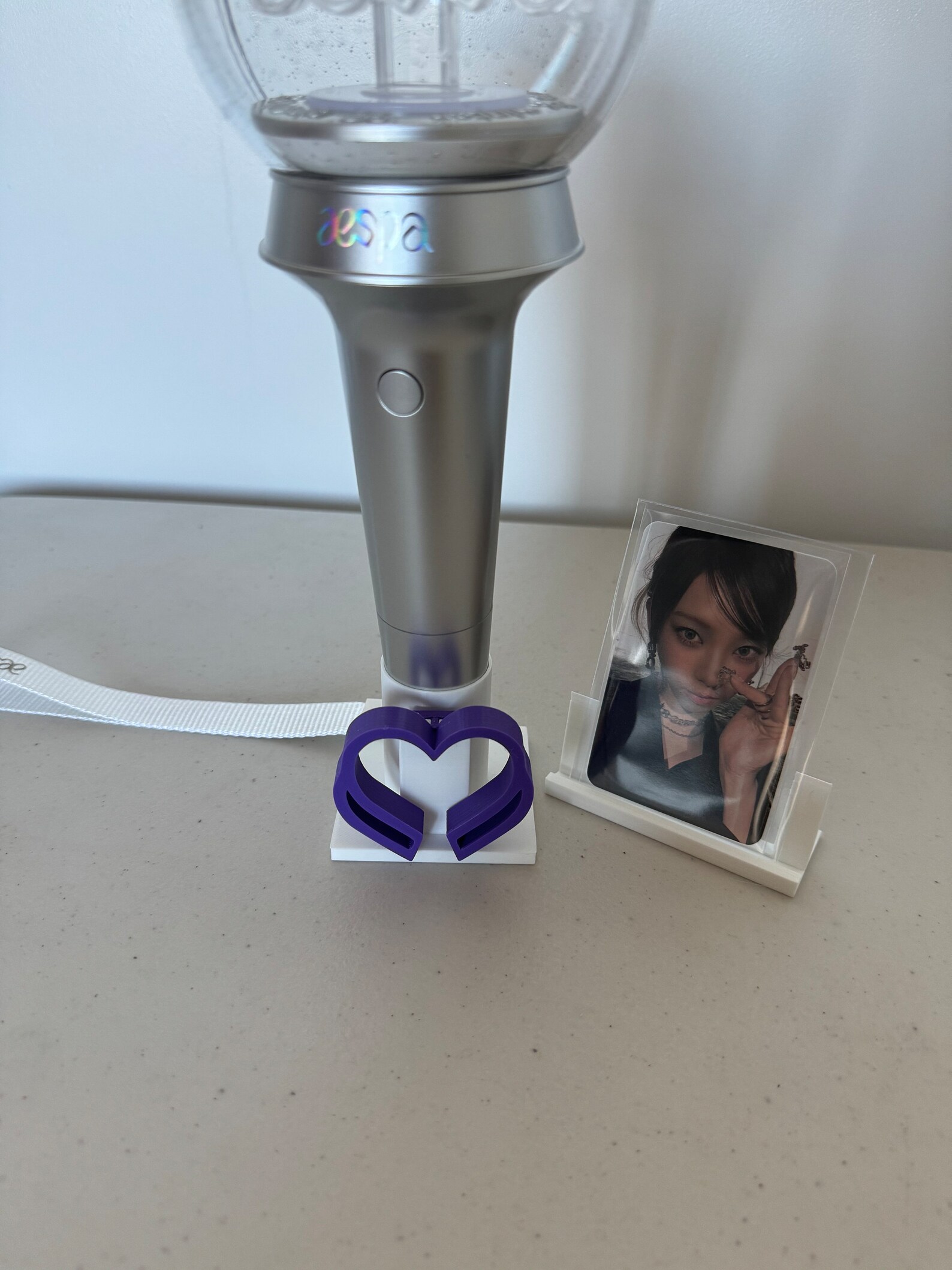 Aespa Lightstick Stand W/ Interchangeable Faces - Etsy