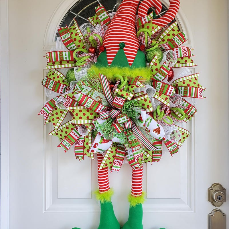 Elf Wreath - Etsy