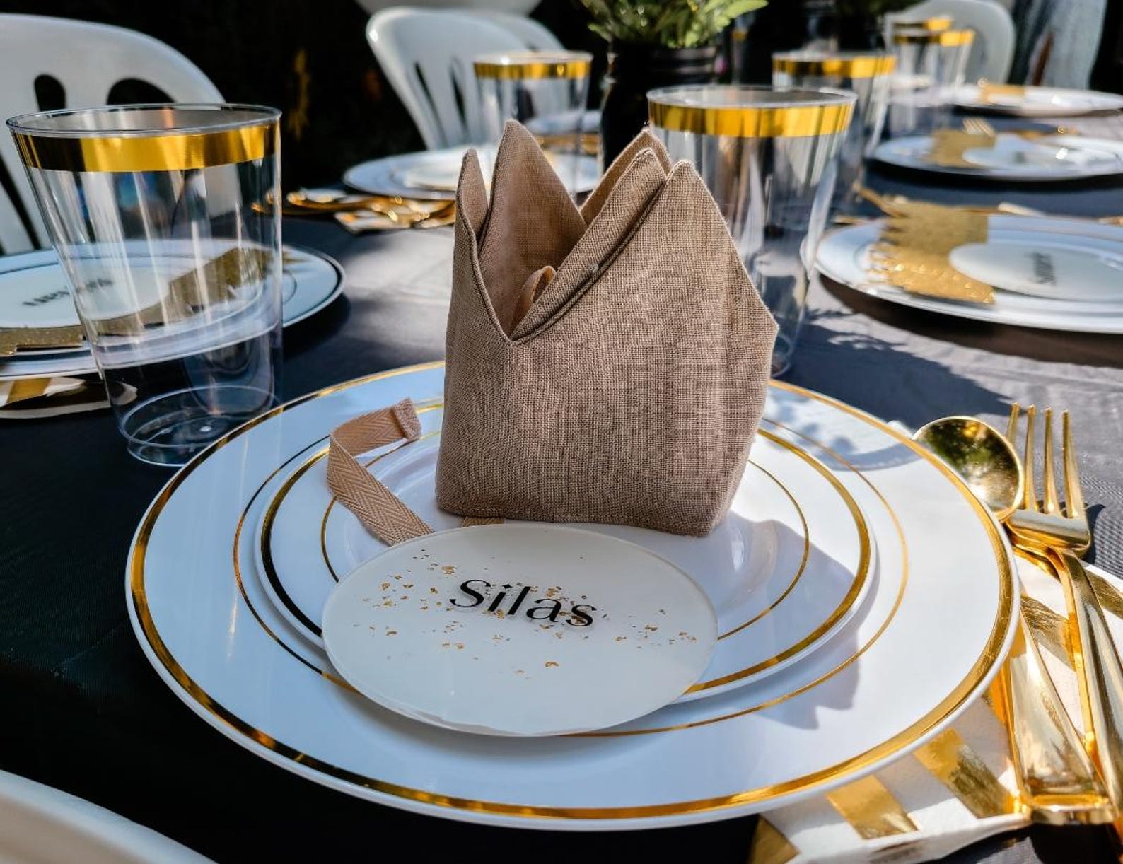 Guest Placecard Discs | Personalized Placecards | Gifts for Guests ...