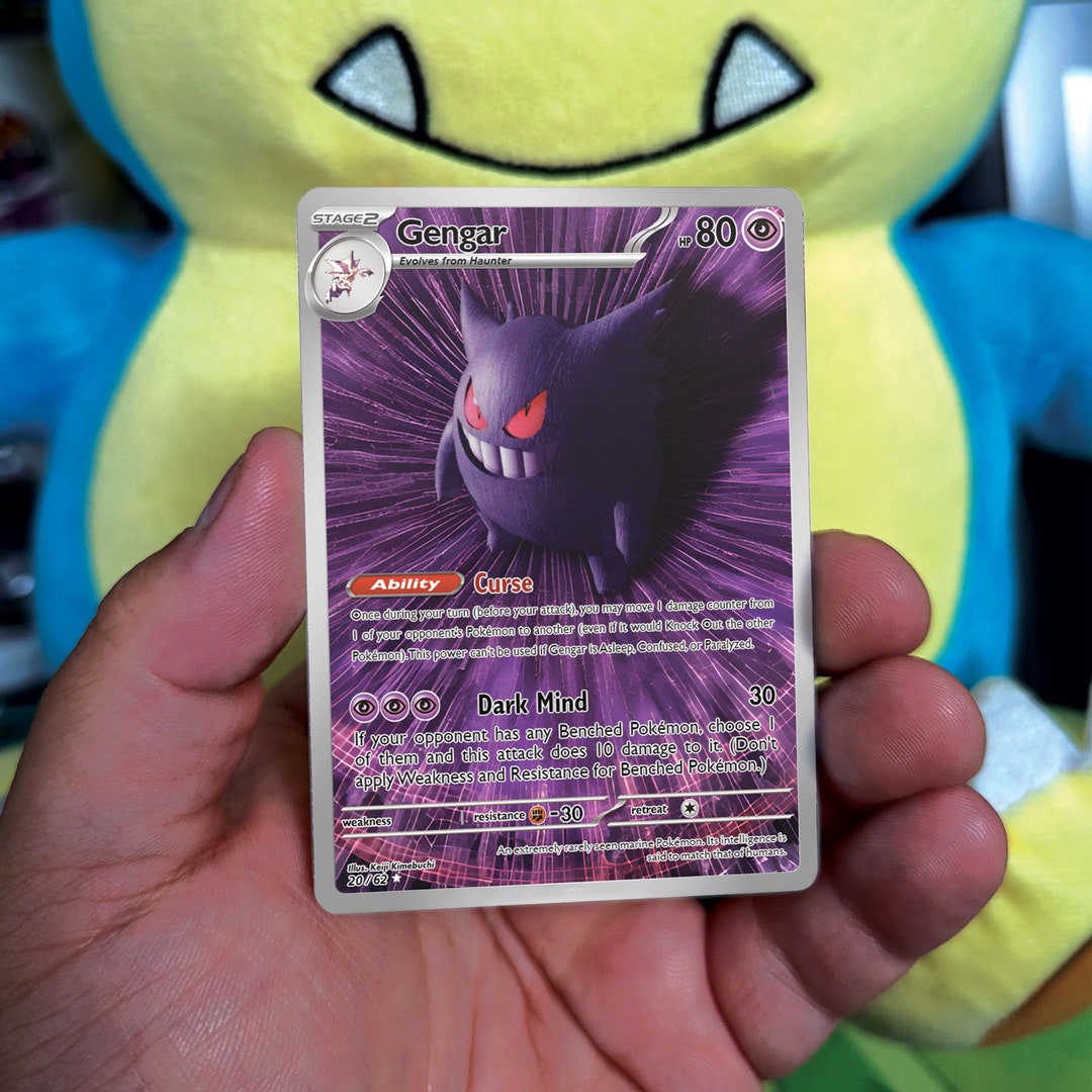094 Gengar Full Art Base Set - Etsy