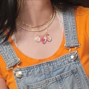 Handmade Clay-charm Necklaces - Etsy