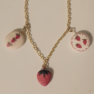 Handmade Clay-charm Necklaces - Etsy