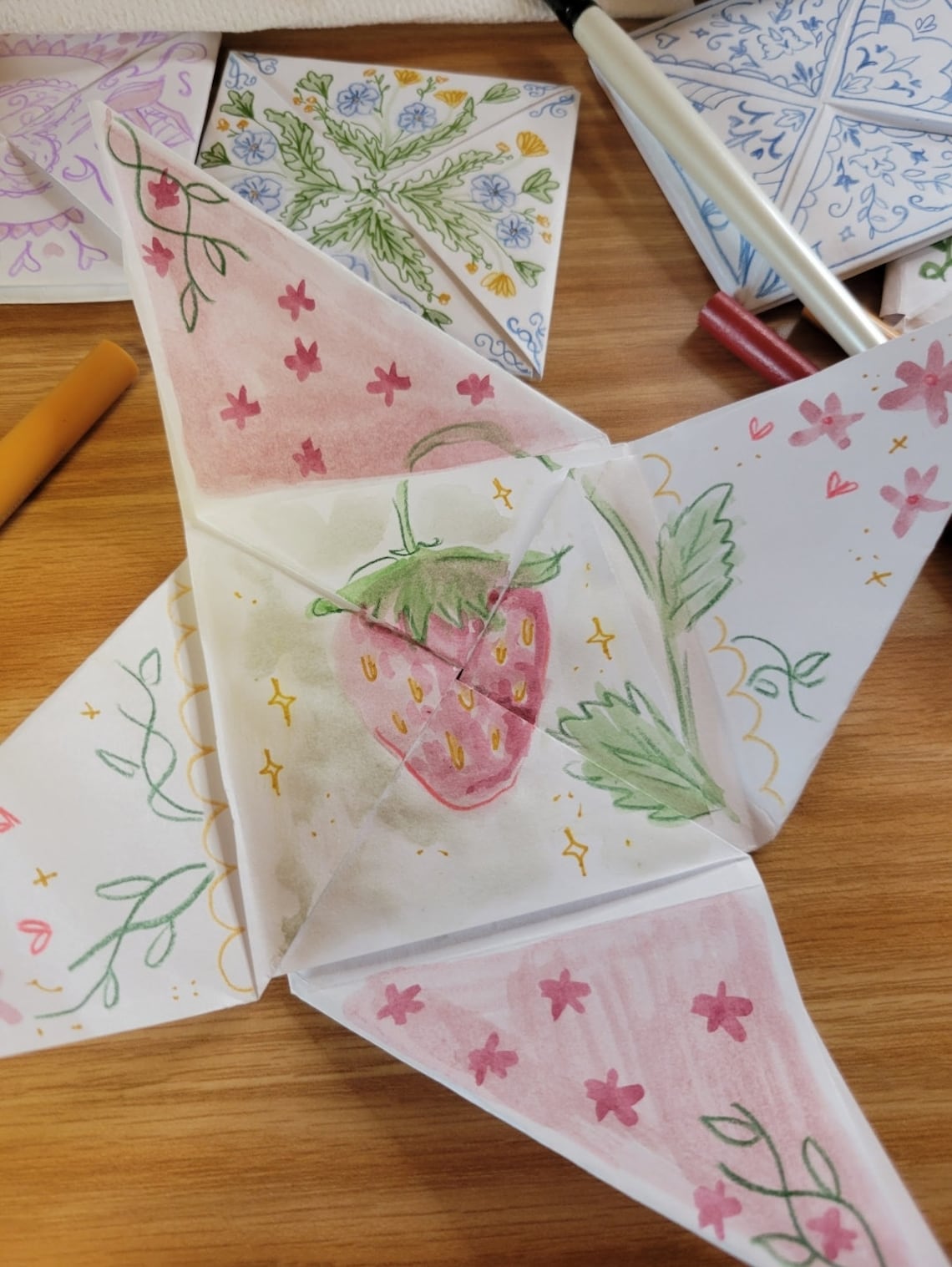 Victorian-style Fold-out Card - Etsy