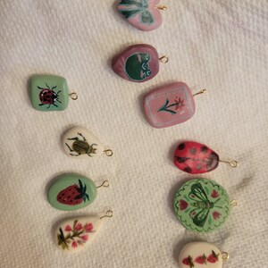 Handmade Clay-charm Necklaces - Etsy