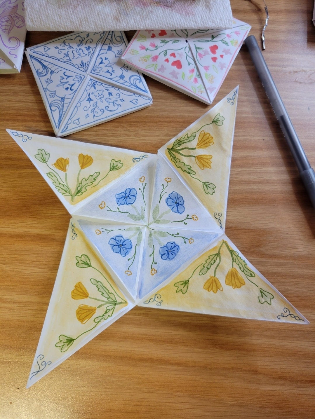 Victorian-style Fold-out Card - Etsy