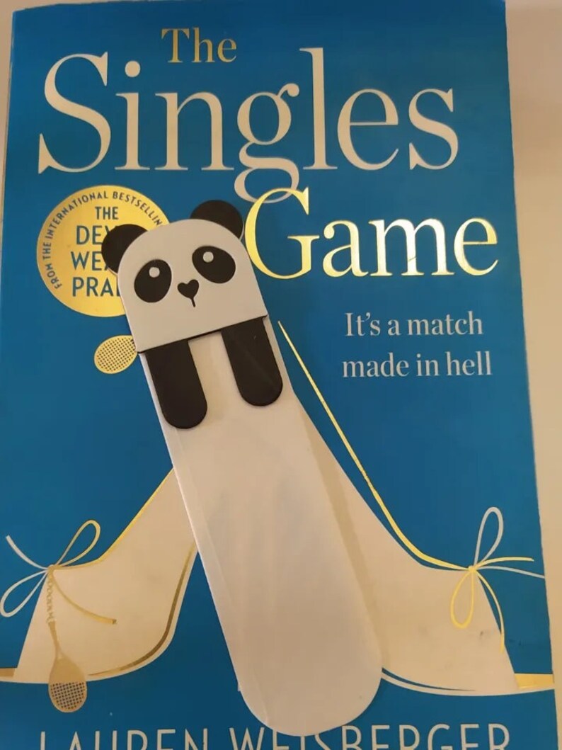 Adorable Panda Pals Bookmark Cute Panda Bookmark - Etsy