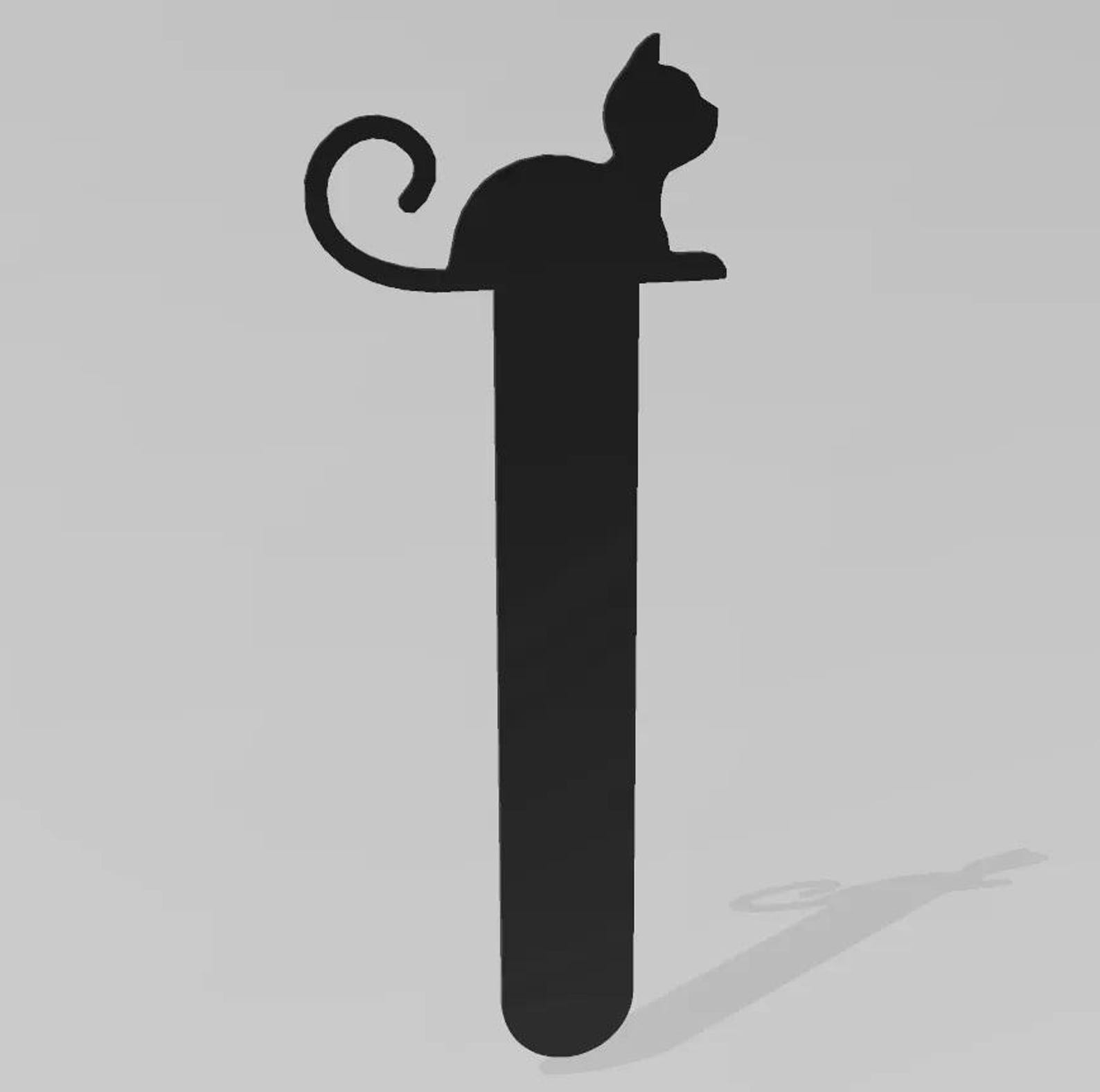 Bookmark | Curious Cat - Etsy