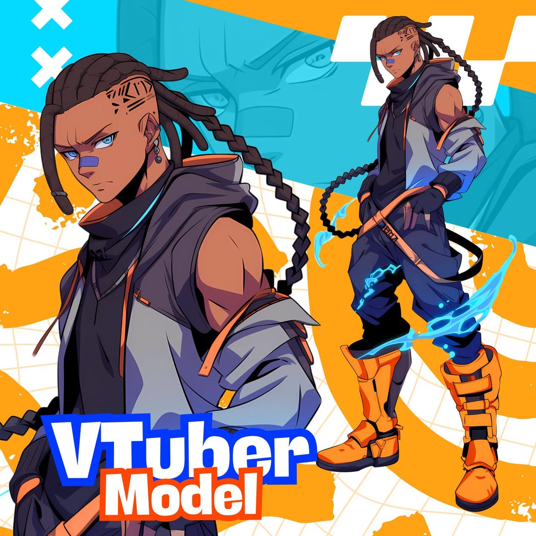 Custom Vtuber Male Model Vtuber Model Pngtuber Male Vtuber Vtuber ...