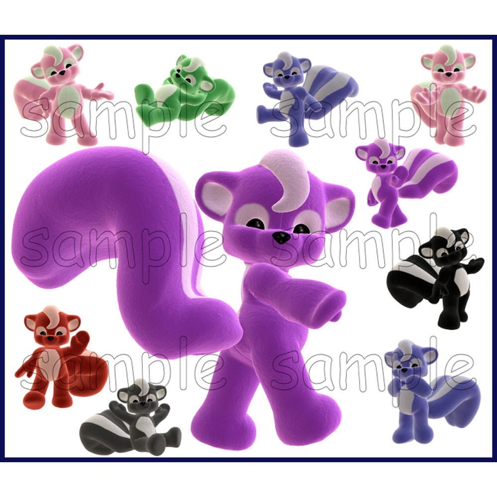Soft Stinker Graphics Clipart Set Royalty Free 70 Images - Etsy