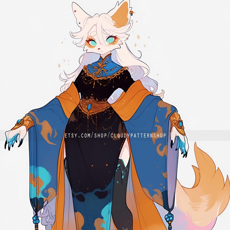 Cat Fursona - Etsy