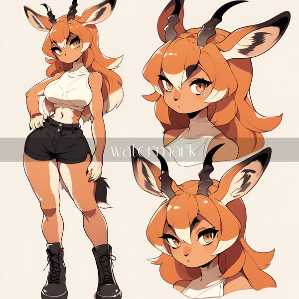 Deer Furry - Etsy