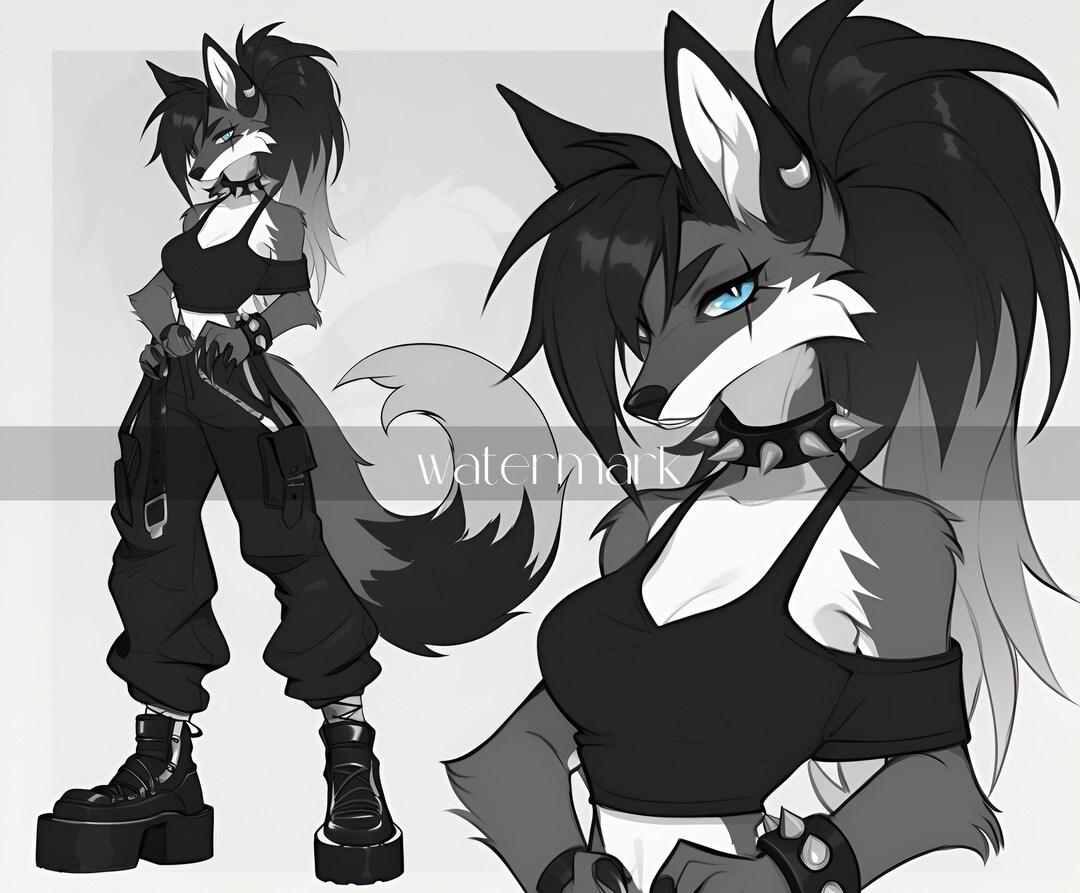 Adoptable | Gray Fox Furry, Original Adopt, Fursona, Character for ...