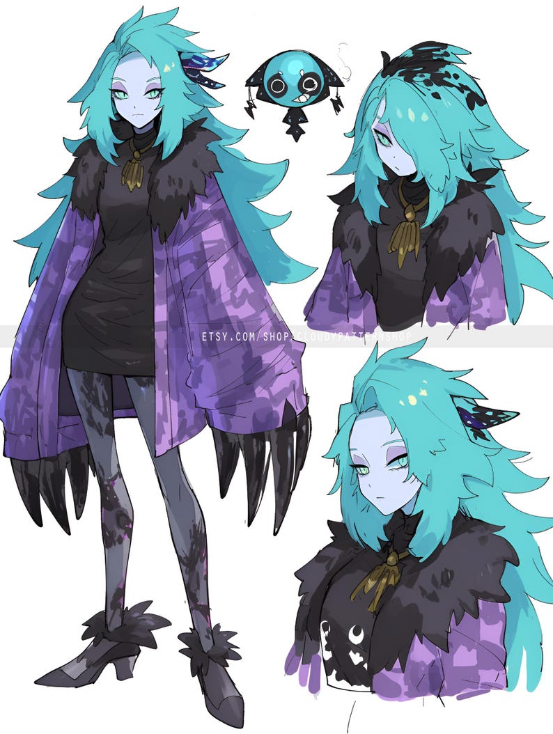 Adoptable | Ice Gem Monster, Original Adopt, Character for Roleplaying ...