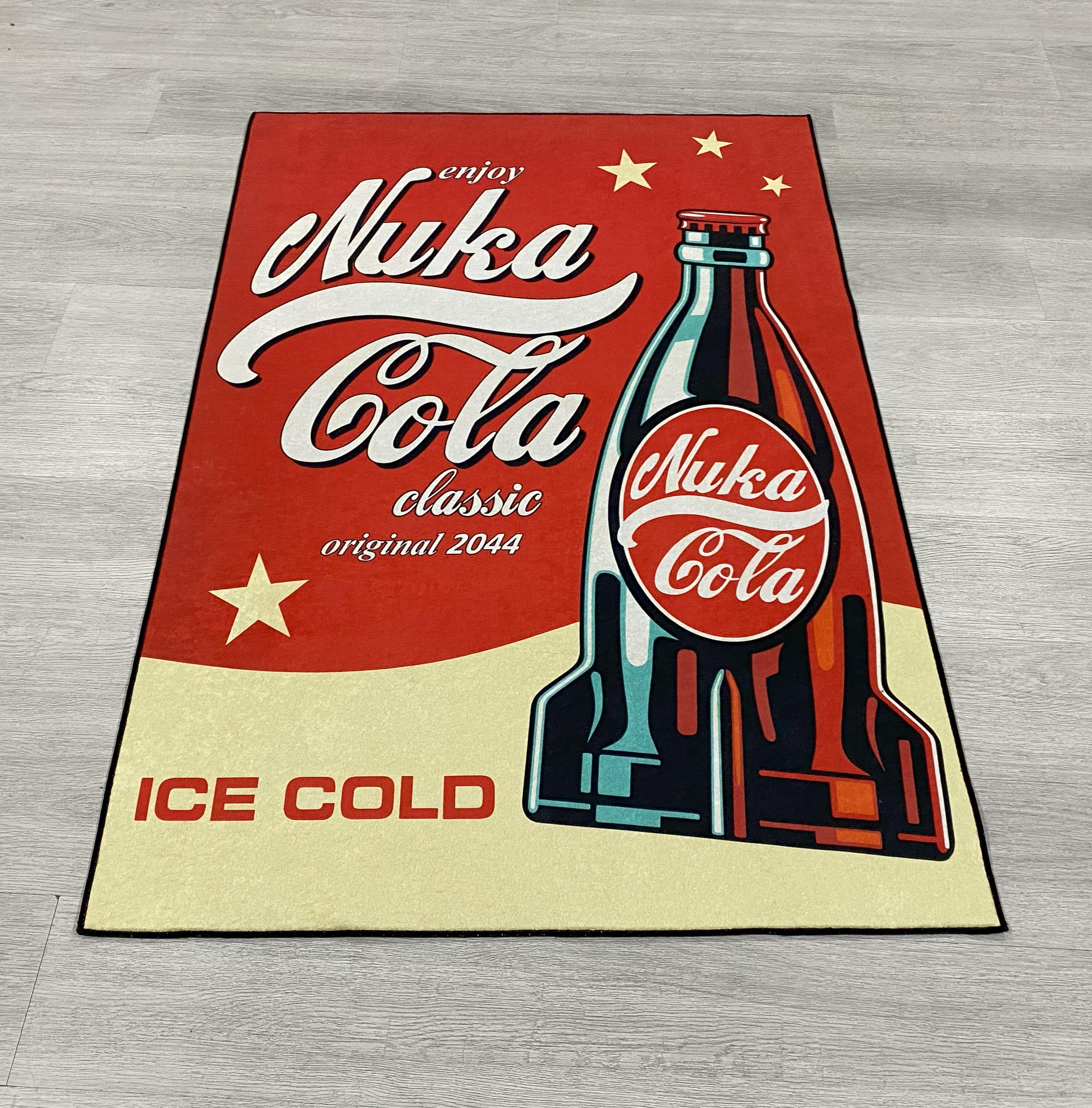 Nuka Cola, Retro Looking Nuka Cola Rug, the Nuclear Age, Please Stand ...
