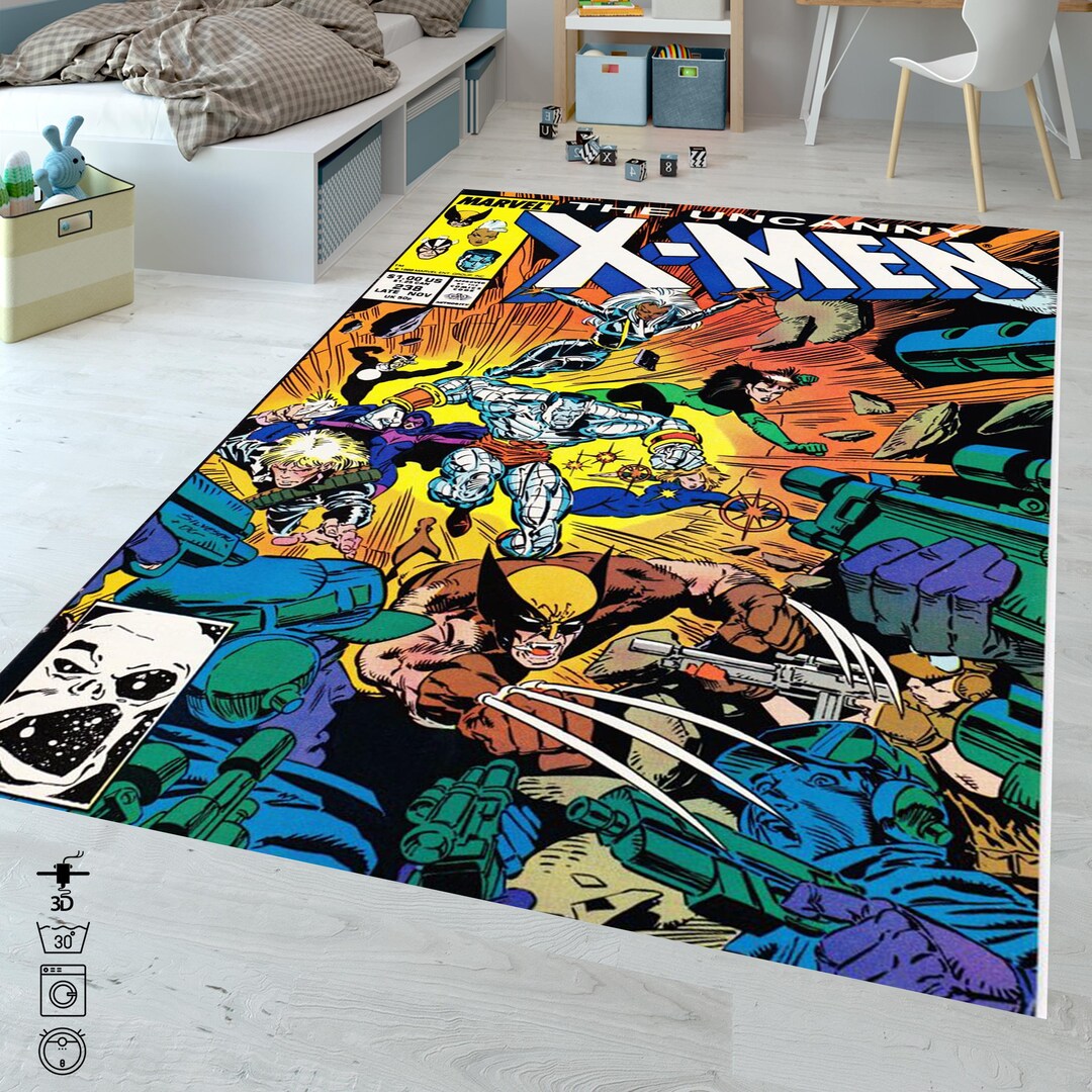 X-men Legends Rug,comic Rug,comic Cover Rug, Boys Room Rug,kids Room ...