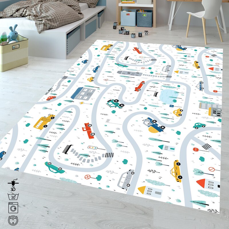 Car Road Rug - Etsy