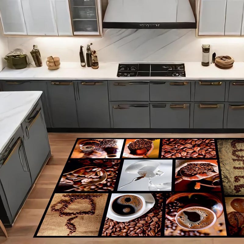 Coffee Kitchen Rug - Etsy