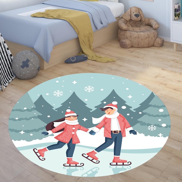 Skating Children - Etsy