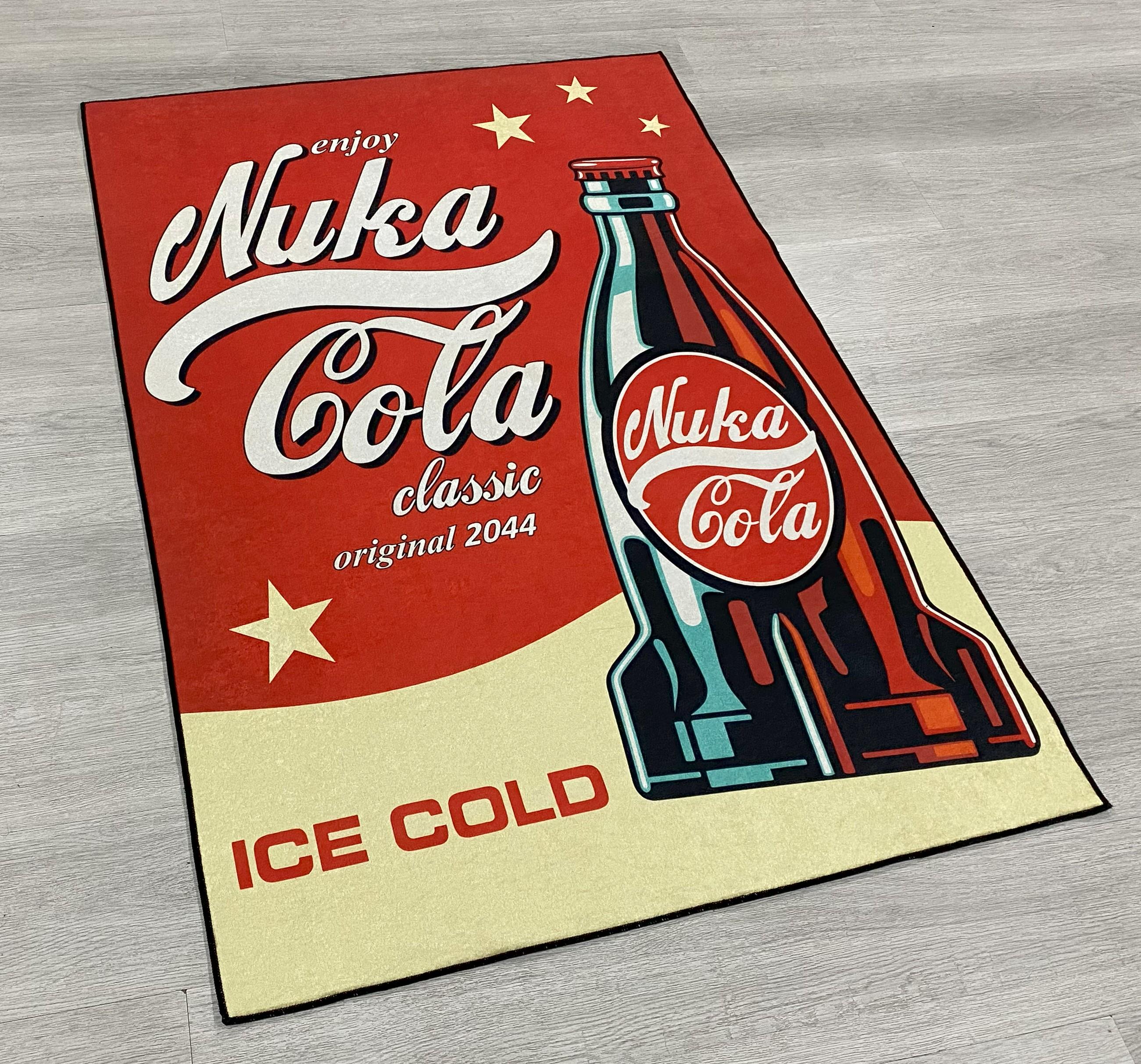 Nuka Cola, Retro Looking Nuka Cola Rug, the Nuclear Age, Please Stand ...