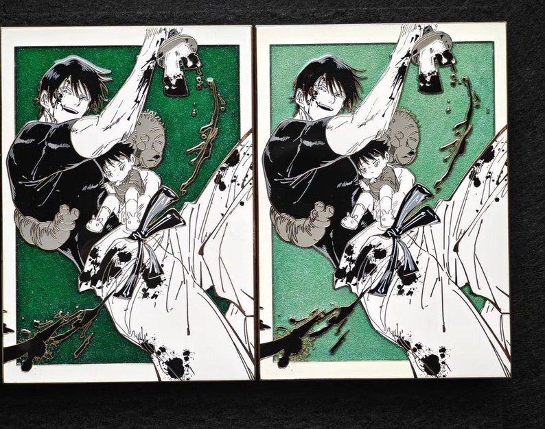 Limited Edition Jjk Anime/manga Fan Art Enamel Pin Blindbags. (no ...