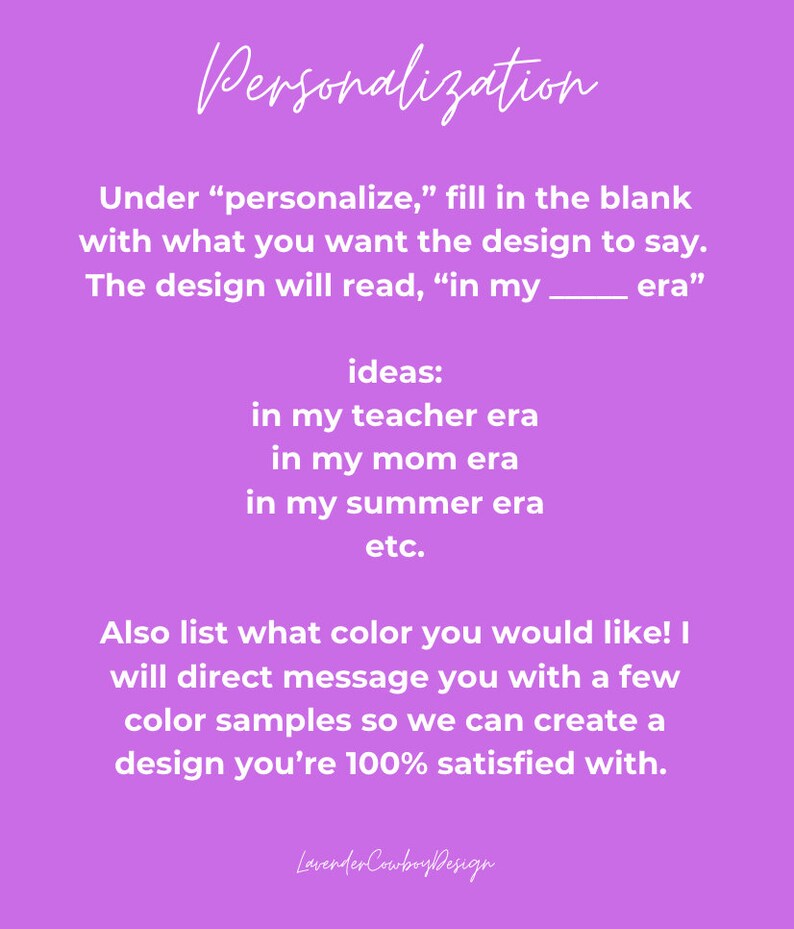 Custom Created “in My ____ Era” SVG PNG JPG File - Etsy