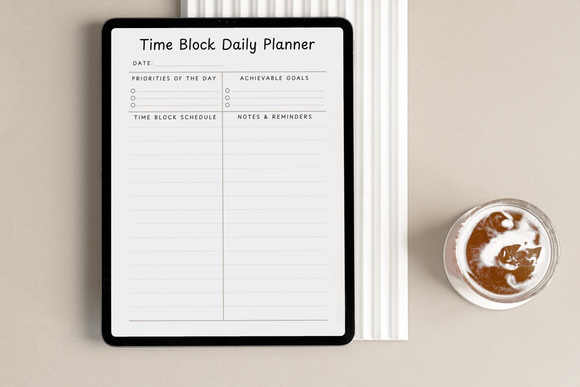 ADHD Digital Planner Focus & Productivity Organizer for Neurodivergent ...
