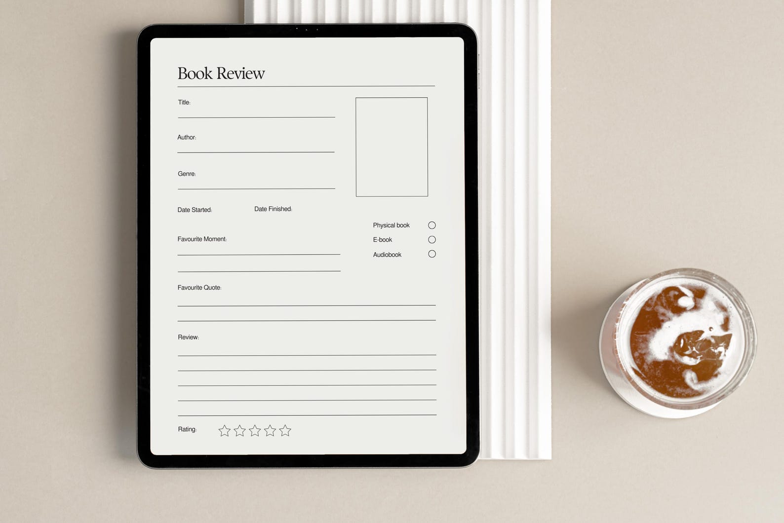 Digital & Printable Book Journal Pages for Reading Enthusiasts A to Z ...