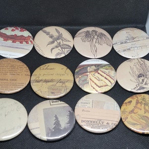 Grunge Dark Academia Pins Ita Pins Gothic 2.25 Big Badge Pins Vintage ...