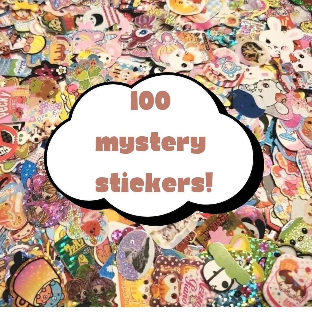 Mystery Stickers for Journaling Craft Supply Stickers Stationary for ...