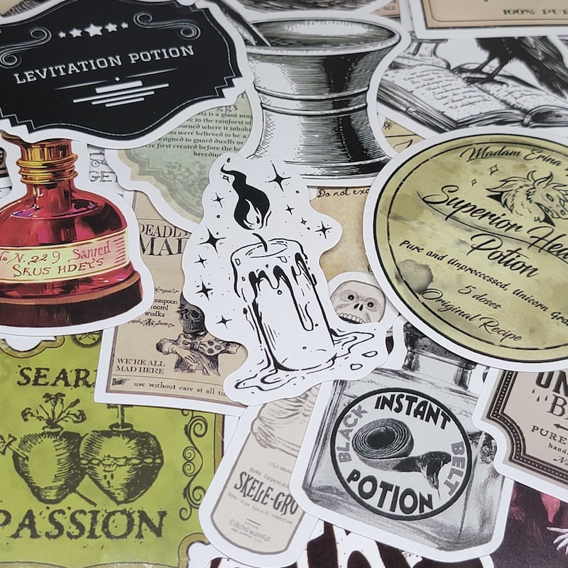 Goth Stickers - Etsy
