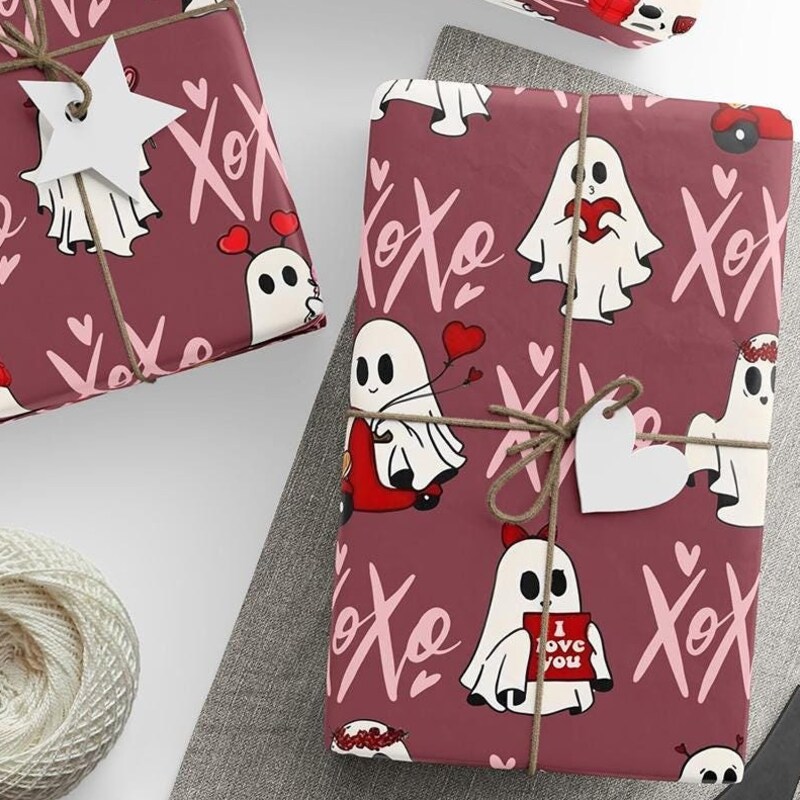 Romantic Wrapping Paper - Etsy