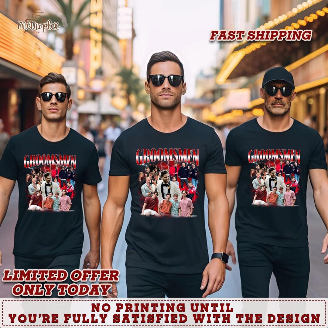 Custom 90s Vintage Groom Bachelor Party Bootleg Shirt, Wedding Party ...