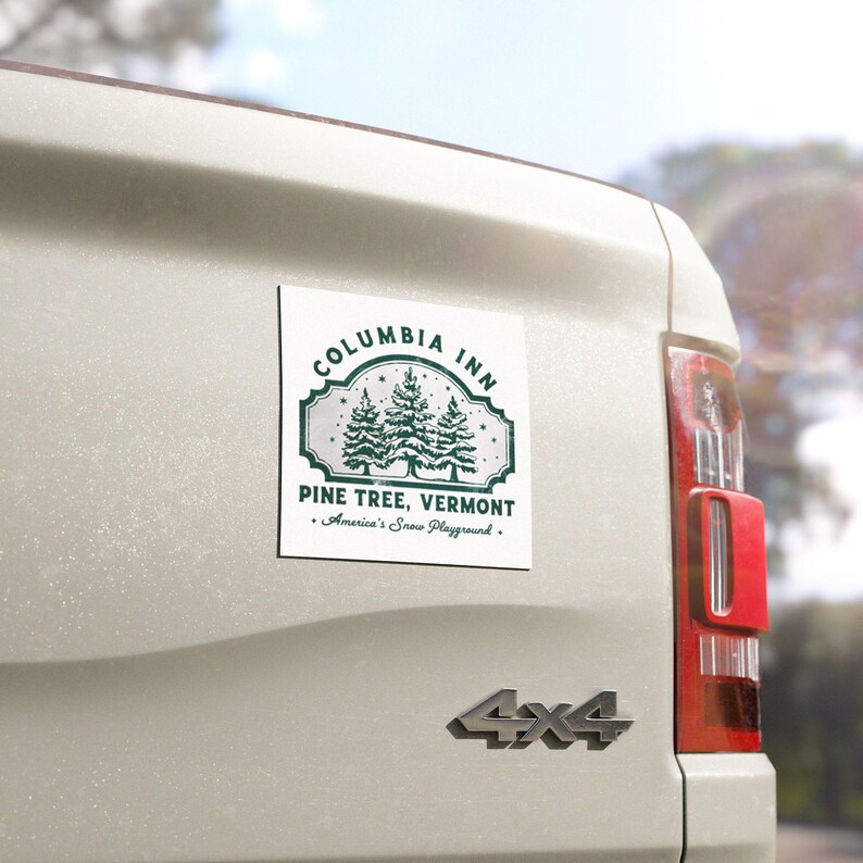 Columbia Inn Pine Tree Vermont Sticker: Christmas Movie Gift - Etsy