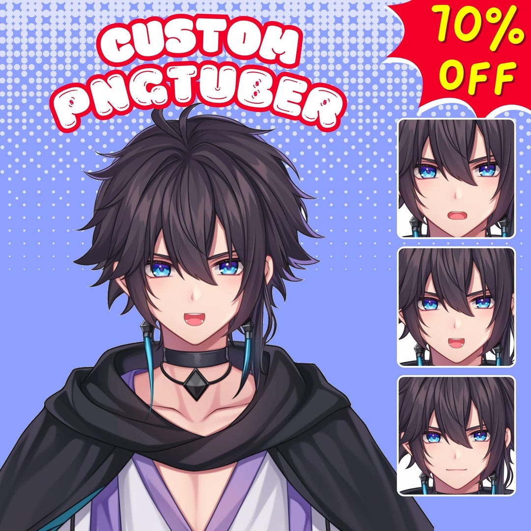Custom Pngtuber Pngtuber Character Vtuber Model Pngtuber Pngtuber Anime ...