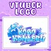 Custom Vtuber Logo Text Chibi Logo Cute Logo Pngtuber Logo Giftuber ...