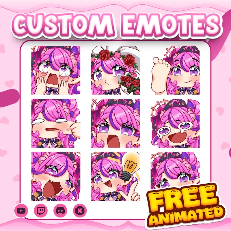 Animated Character Stickers - Etsy