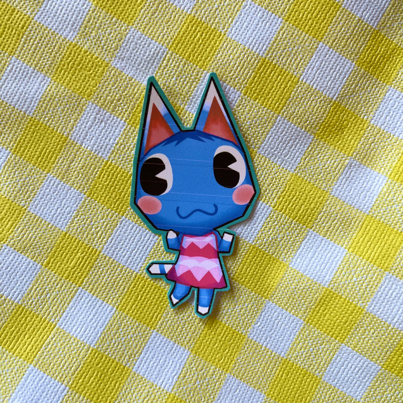 Animal Crossing Cat Villager Villager Vinyl Stickers Tangy, Bob, Rosie ...