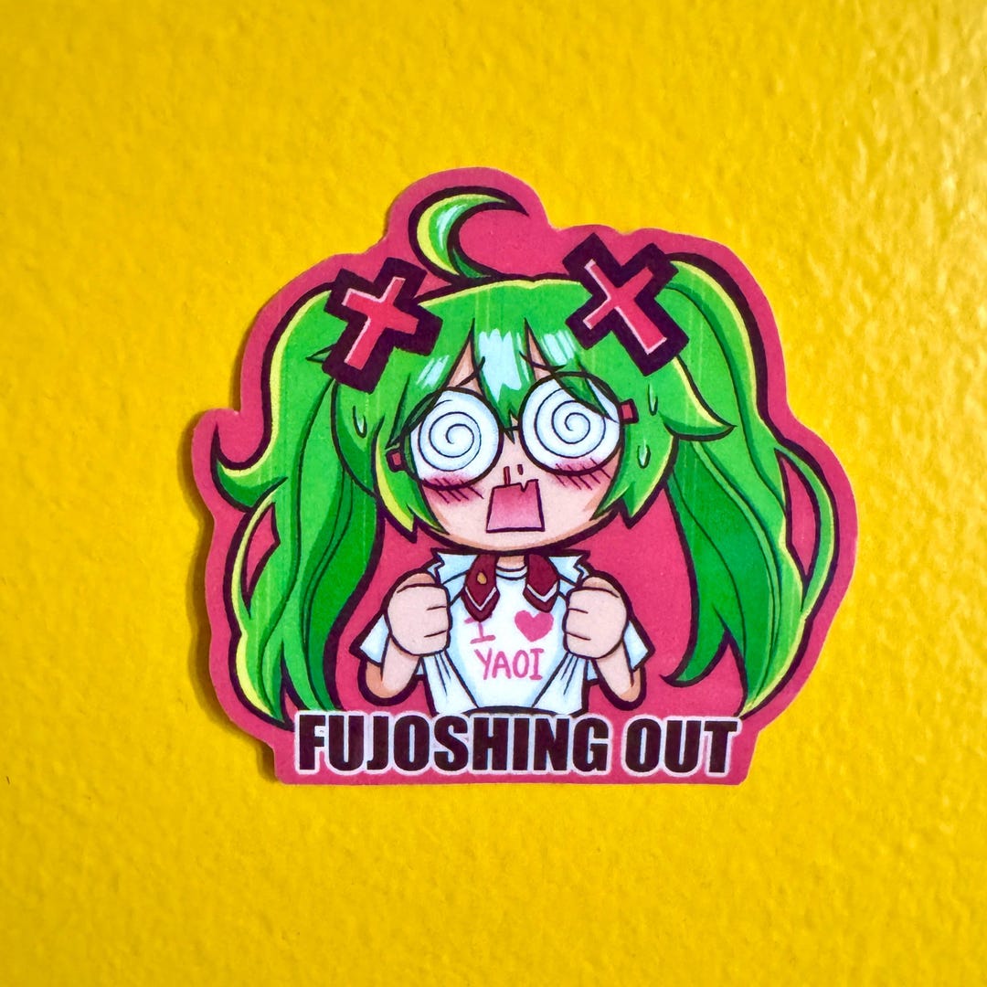 Rotten Girl Miku | Glossy Vinyl Sticker - Etsy