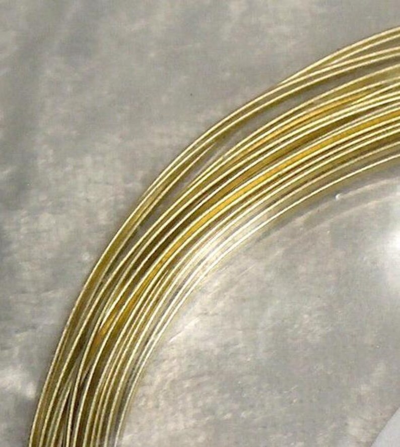 20 Gauge CHAMPAGNE GOLD Wire Round Tarnish Resistant Parawire - Etsy