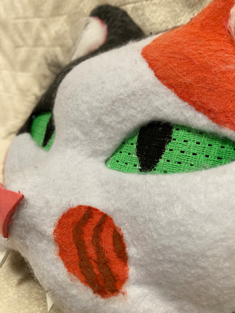 Calico Cat Mask - Etsy
