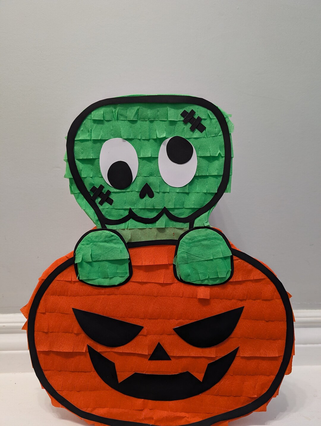 Halloween Piñata. Beautiful Zombie and Pumpkin Piñata for Kids. Pinata ...