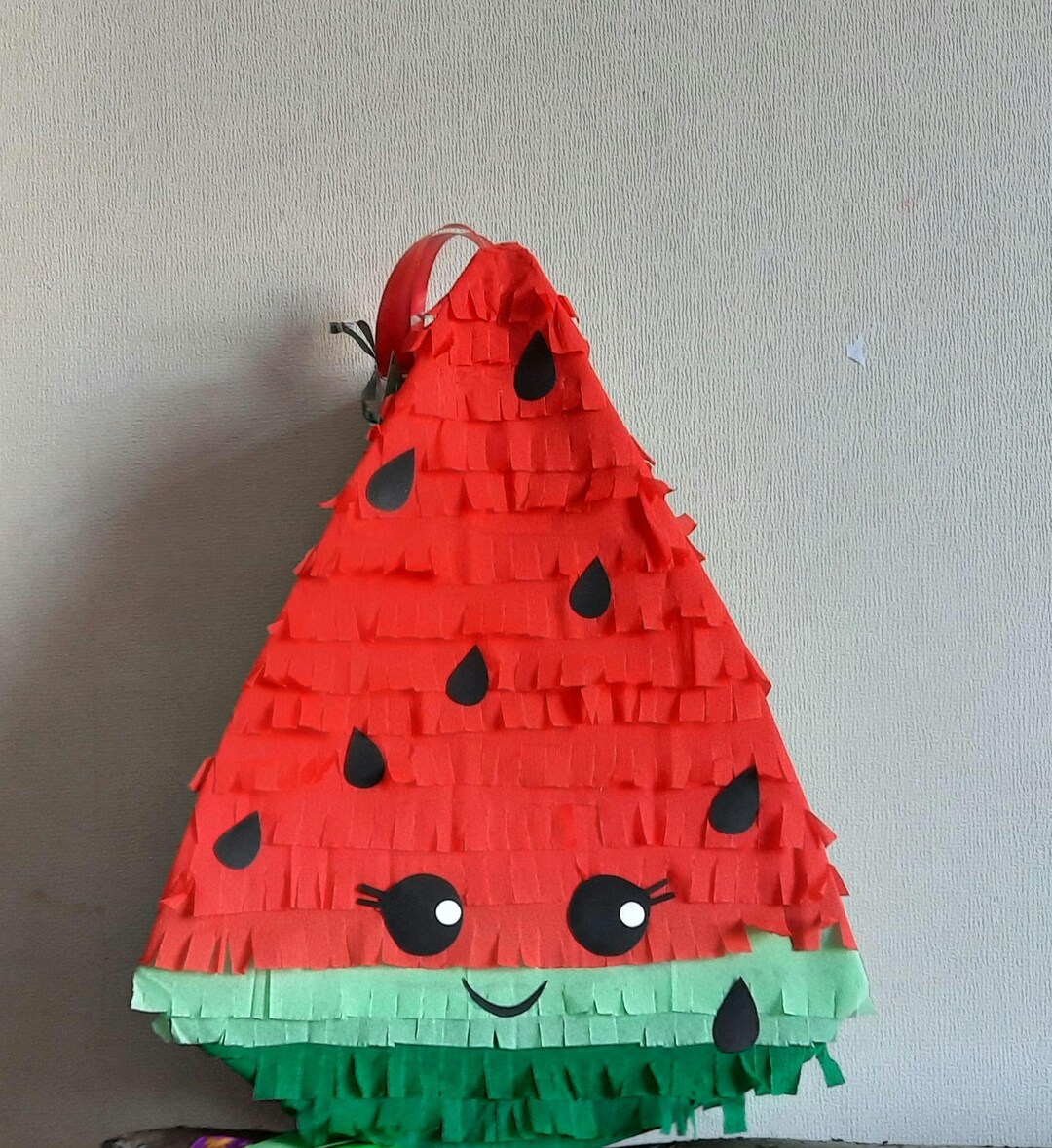 Beautiful Watermelon Piñata for Kids Party. Pinata Party. Piñata Game ...