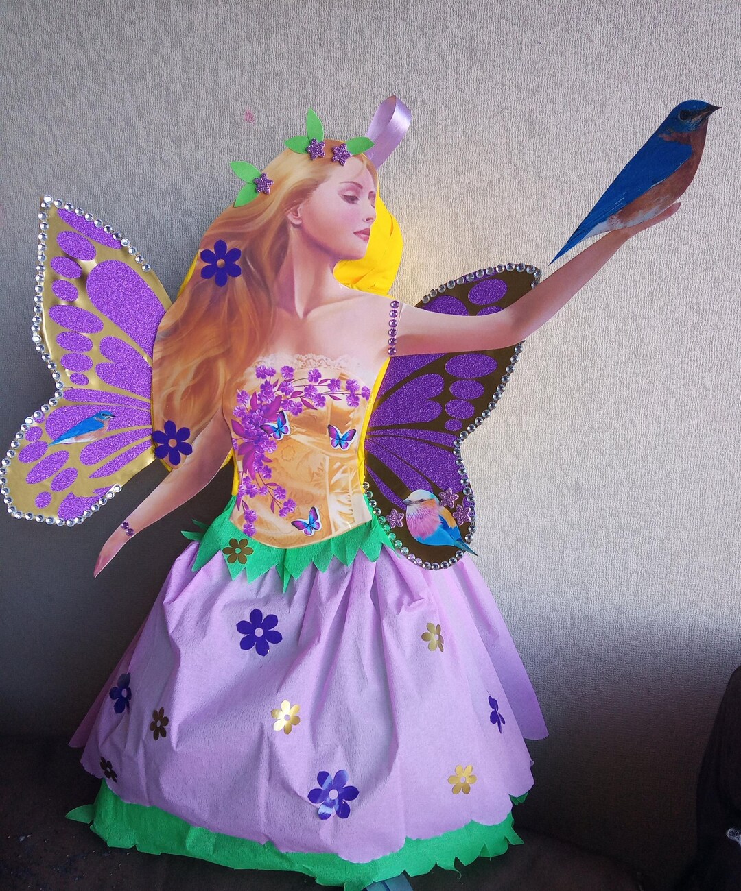 Fairy Piñata. Beautiful Magic Fairy Hada Piñata for Kids. Pinata Game ...