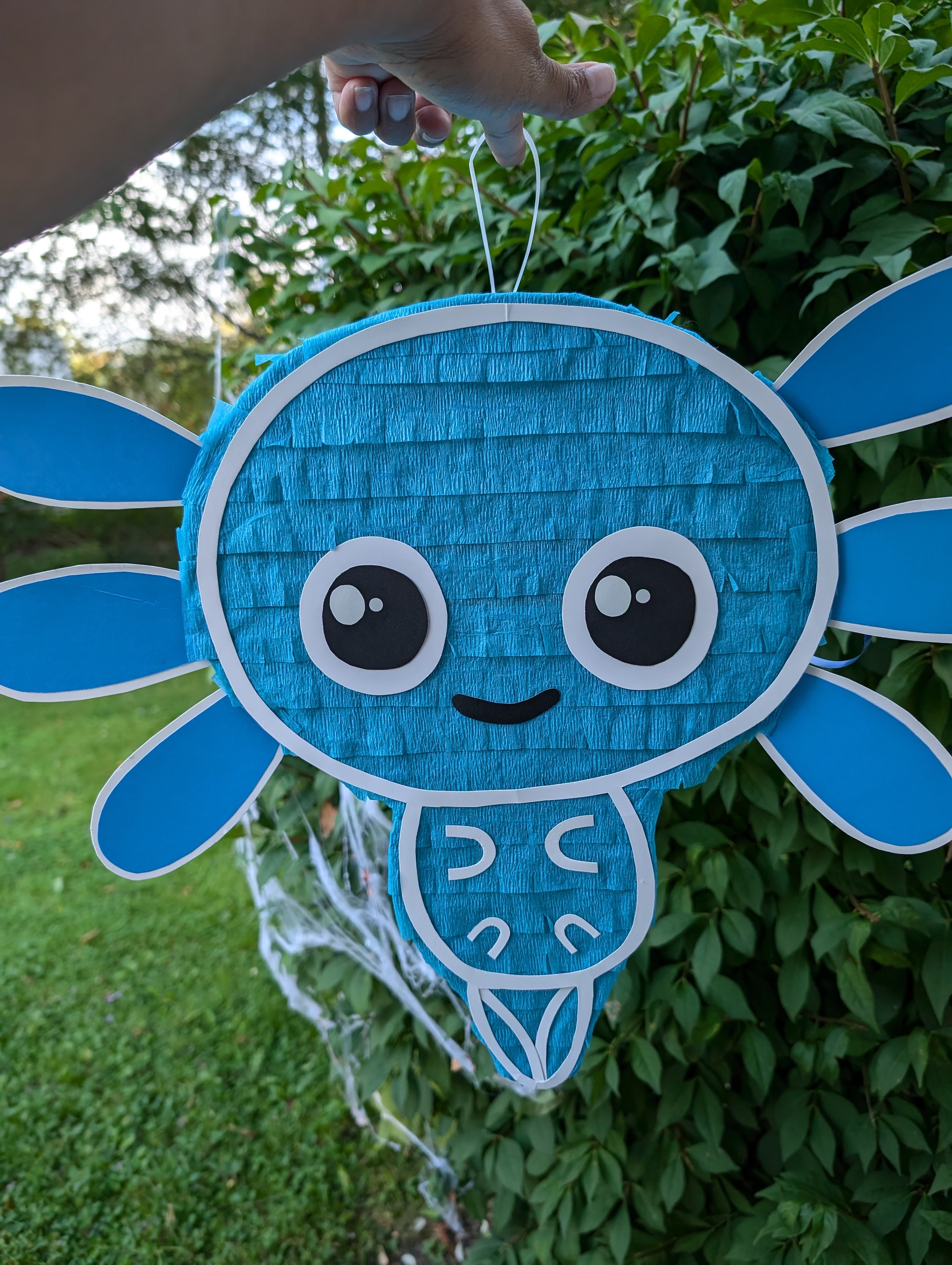 Blue Axolotl Piñata: Kids Birthday Party Game - Etsy