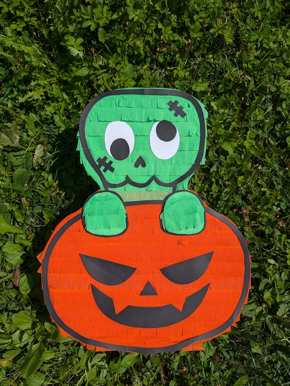 Halloween Piñata. Beautiful Zombie and Pumpkin Piñata for Kids. Pinata ...