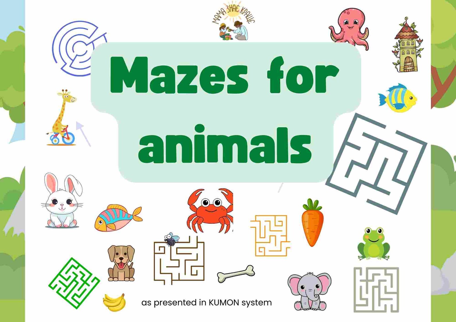 Mazes for Animals - Etsy