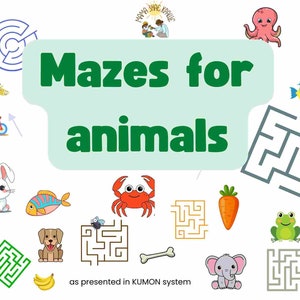 Mazes for Animals - Etsy