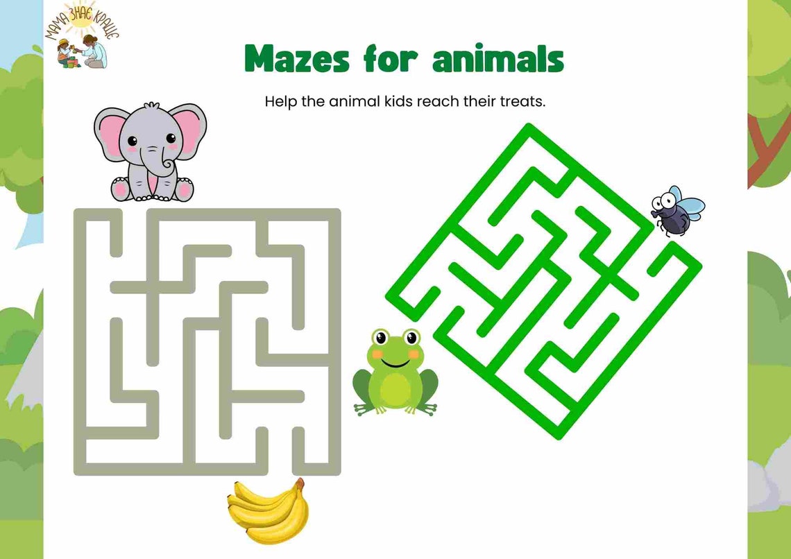 Mazes for Animals - Etsy
