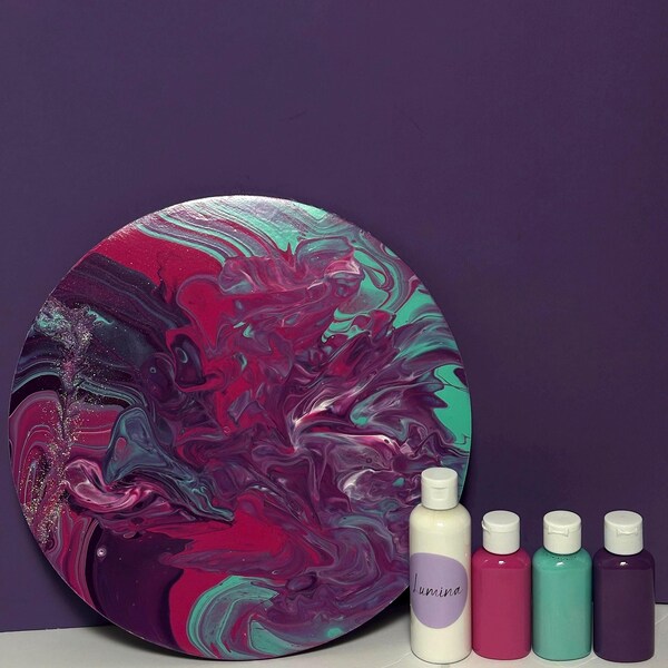 Acrylic Fluid Art - Etsy