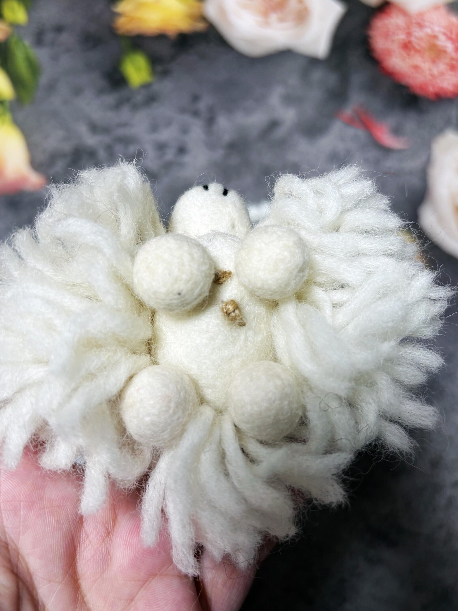 Hanging Felt /yak / Hanging Decoration /needle Felted / Wool Felt ...